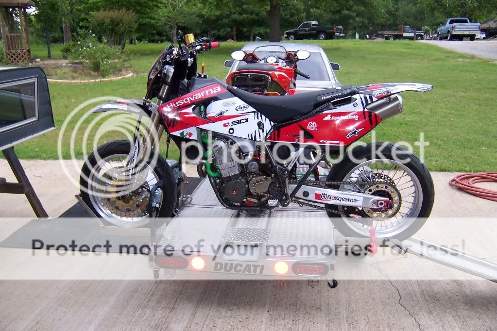 Now I can haul my sumo on road trips. | SuperMoto Junkie