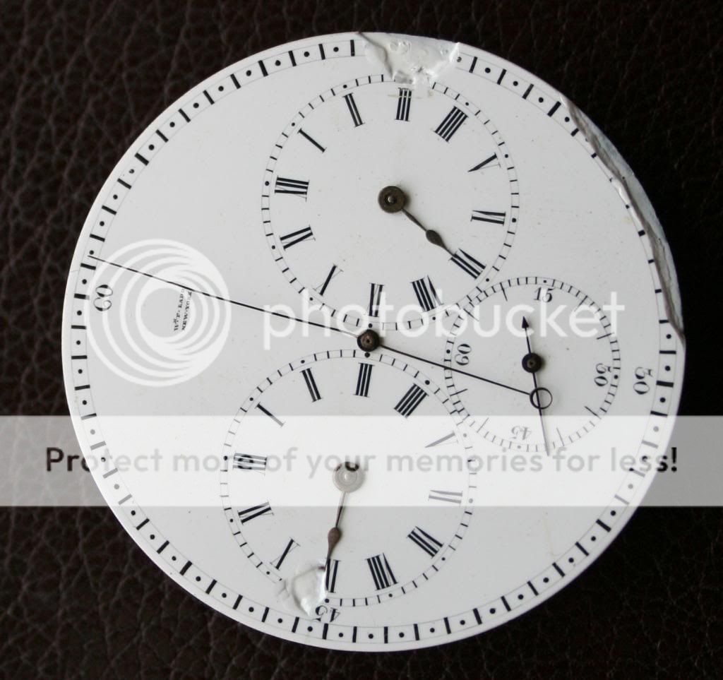 Please Help! Identity of cool mid-1800 captains dual-train pocket watch ...